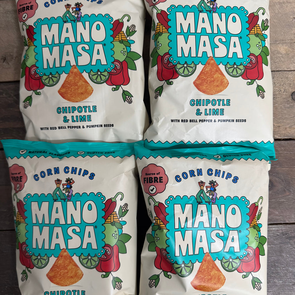 6x Manomasa Chipotle & Lime Tortilla Chips Bags (6x35g) & Low Price ...