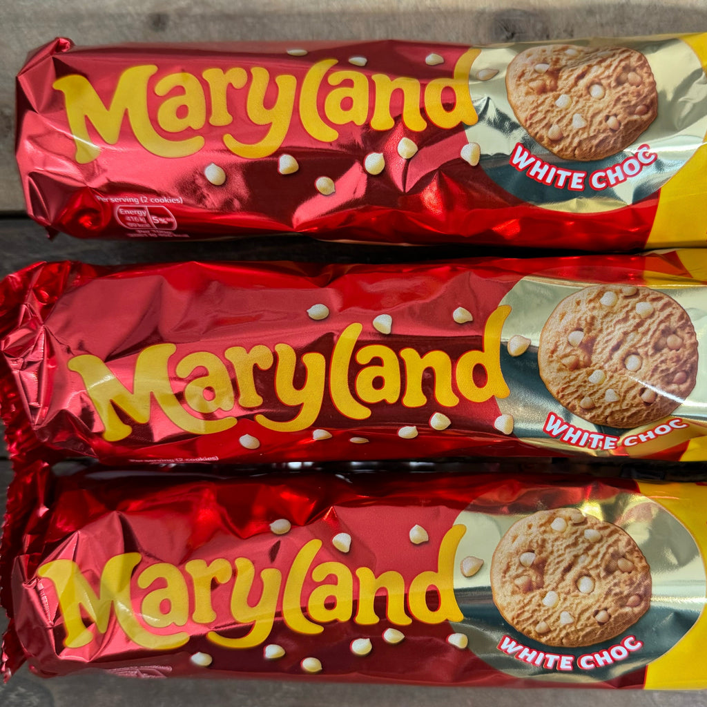3x Maryland White Choc Cookie Packs (3x200g) & Low Price Foods Ltd
