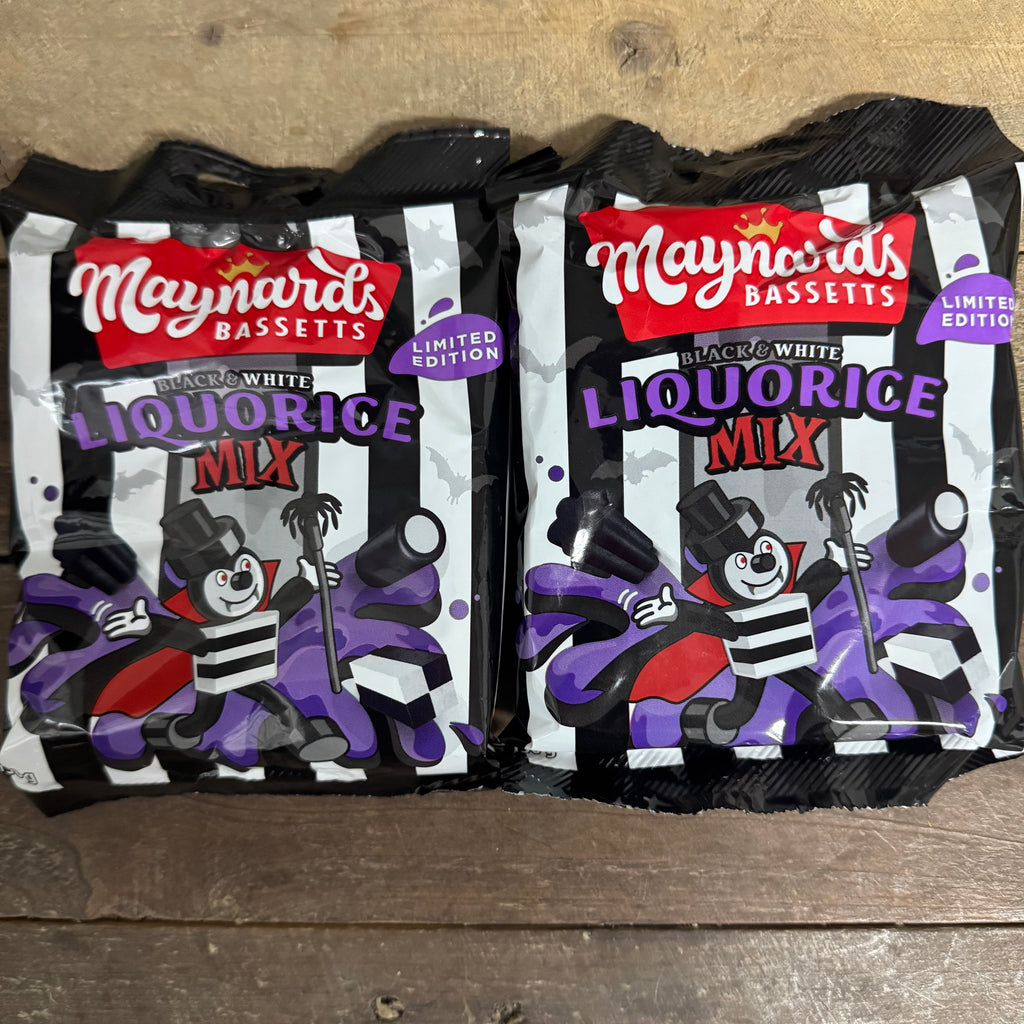 3x Maynard Bassetts Liquorice Mix Bags (3x130g) & Low Price Foods Ltd