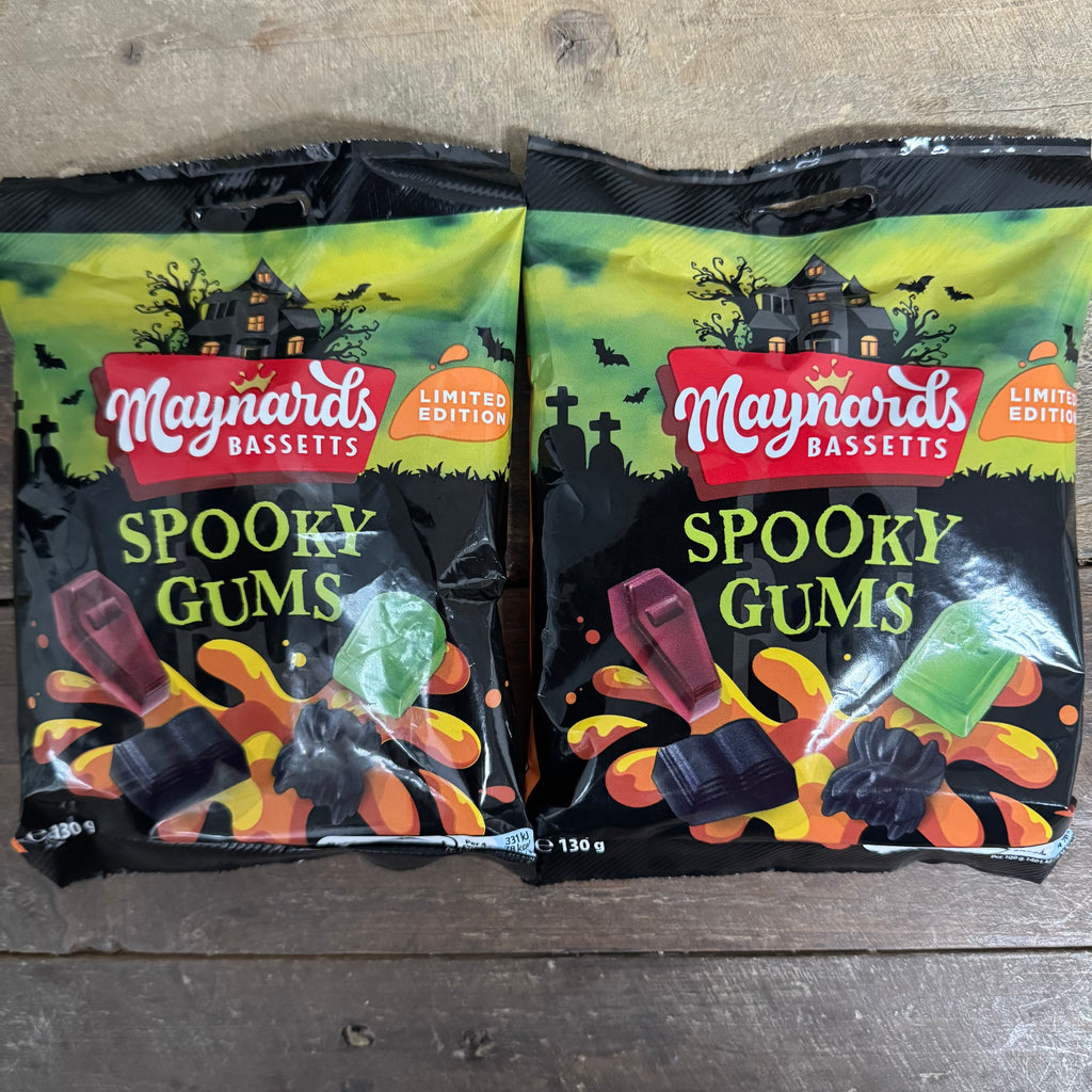 3x Maynards Bassetts Spooky Wine Gums Bags (3x130g) & Low Price Foods Ltd
