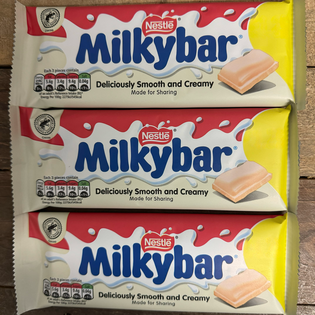 3x Milkybar White Chocolate Sharing Blocks (3x90g) & Low Price Foods Ltd