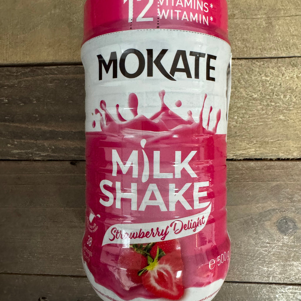 500g Mokate Strawberry Delight Milkshake Powder (1x500g) & Low Price ...