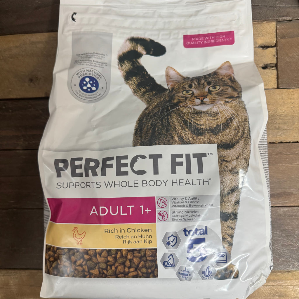 2.8Kg Perfect Fit Complete Dry Adult 1+ Chicken Cat Food (1x2.8kg ...