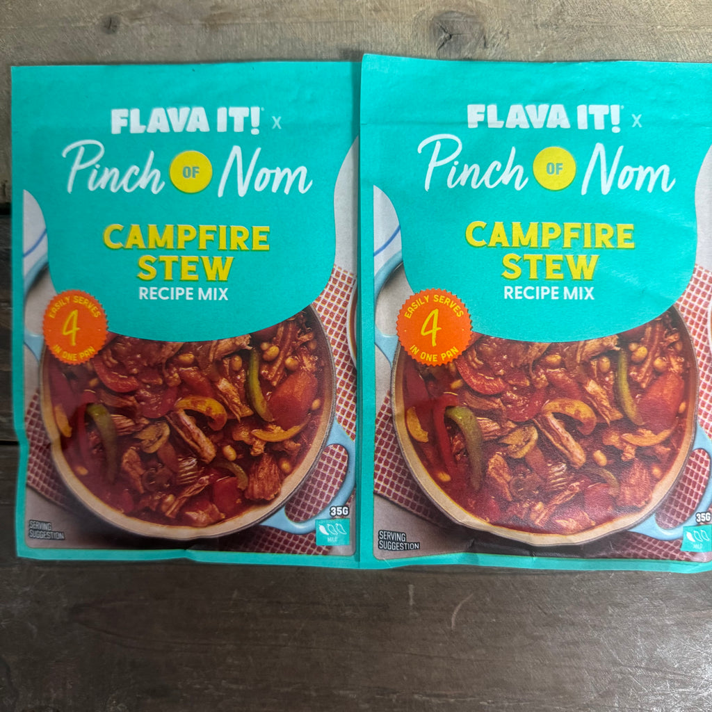 2x Pinch of Nom Campfire Stew Recipe Mixes (2x35g) & Low Price Foods Ltd