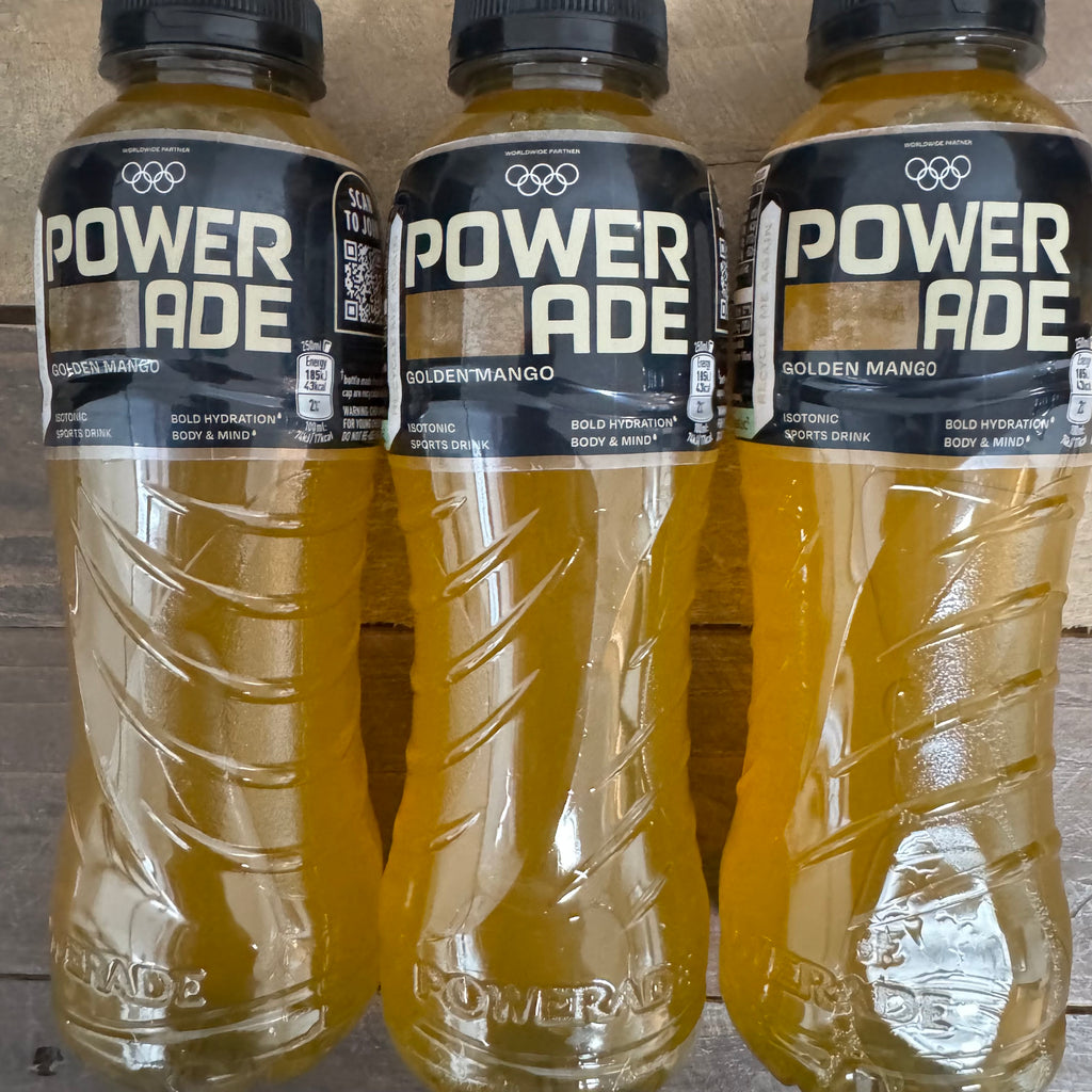 6x Powerade Golden Mango Sports Drink Bottles (6x500ml) & Low Price ...
