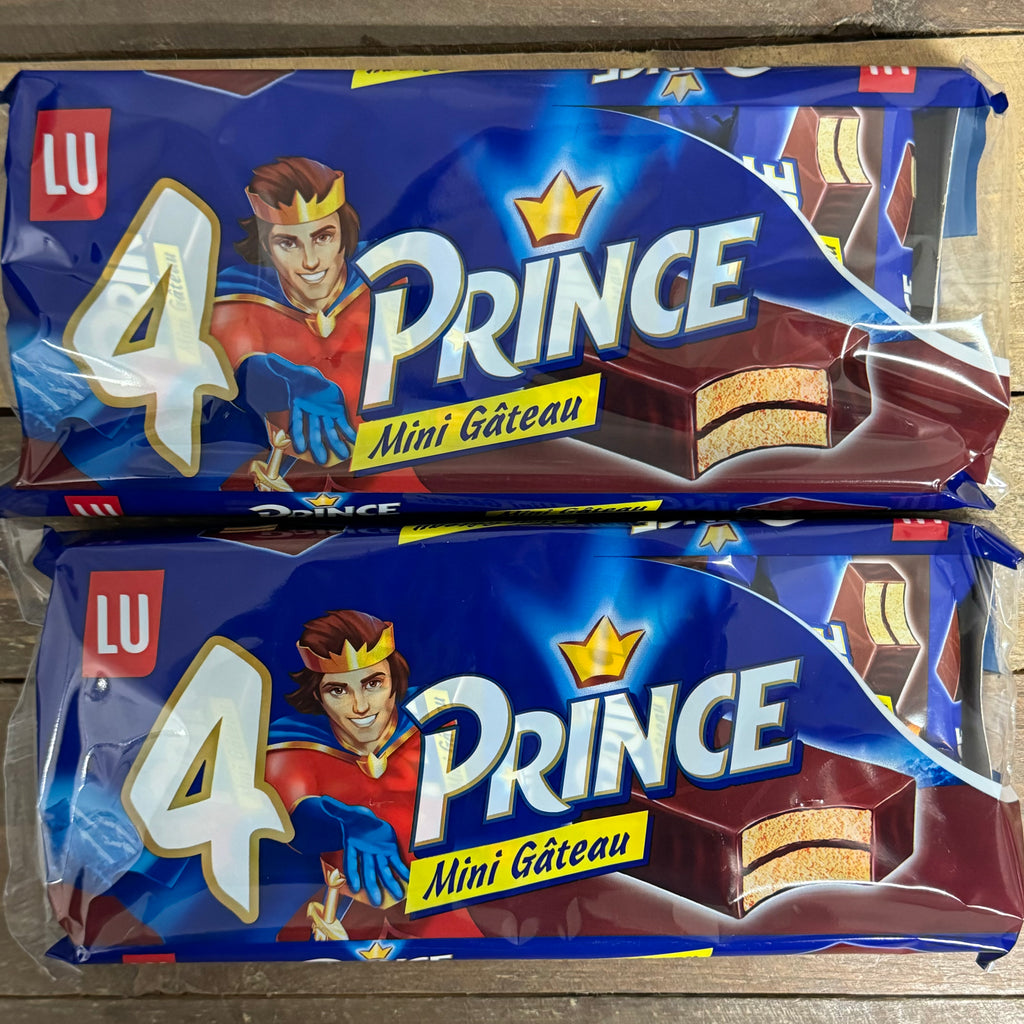 8x Prince Mini Gateau Chocolate Cakes (2 Packs of 4x30g) & Low Price ...