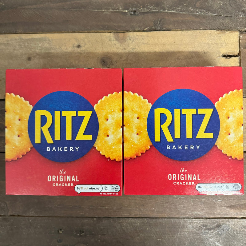 2x Ritz Crackers Original Boxes (2x165g) & Low Price Foods Ltd