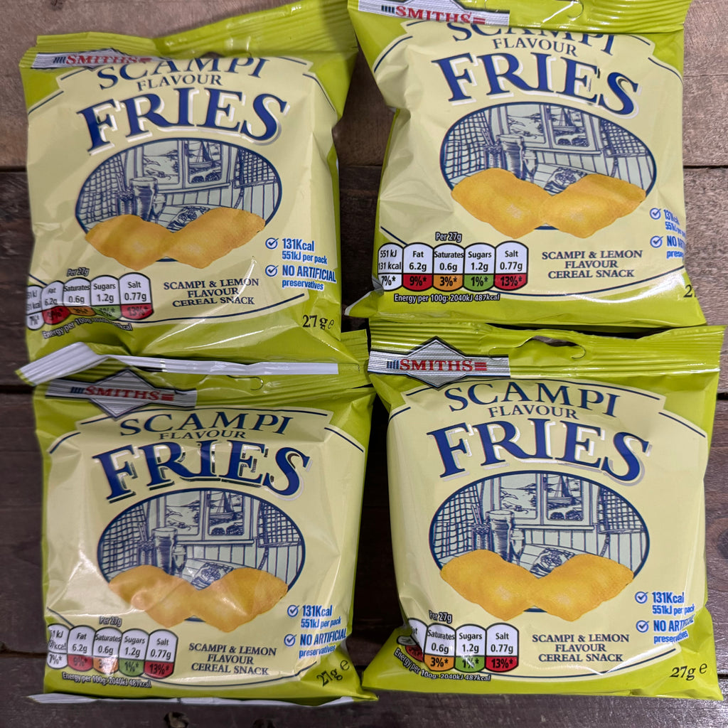 12x Smiths Scampi Fries Bags (12x27g) & Low Price Foods Ltd