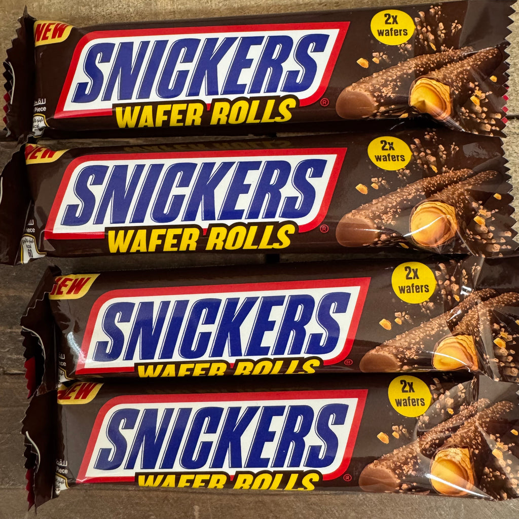 12x Snickers Twin Wafer Rolls (12x24g) & Low Price Foods Ltd