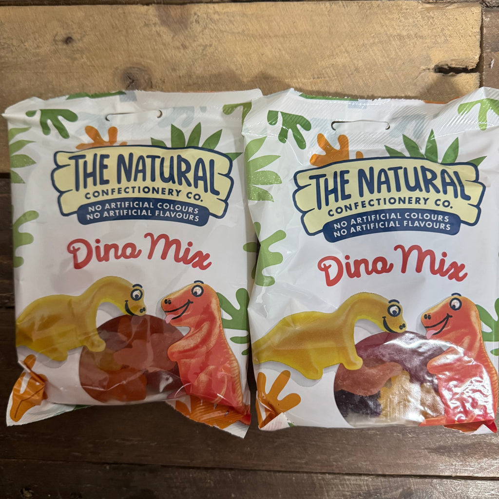 3x The Natural Confectionery Co. Dino Mix Sweets Bags (3x130g) & Low ...