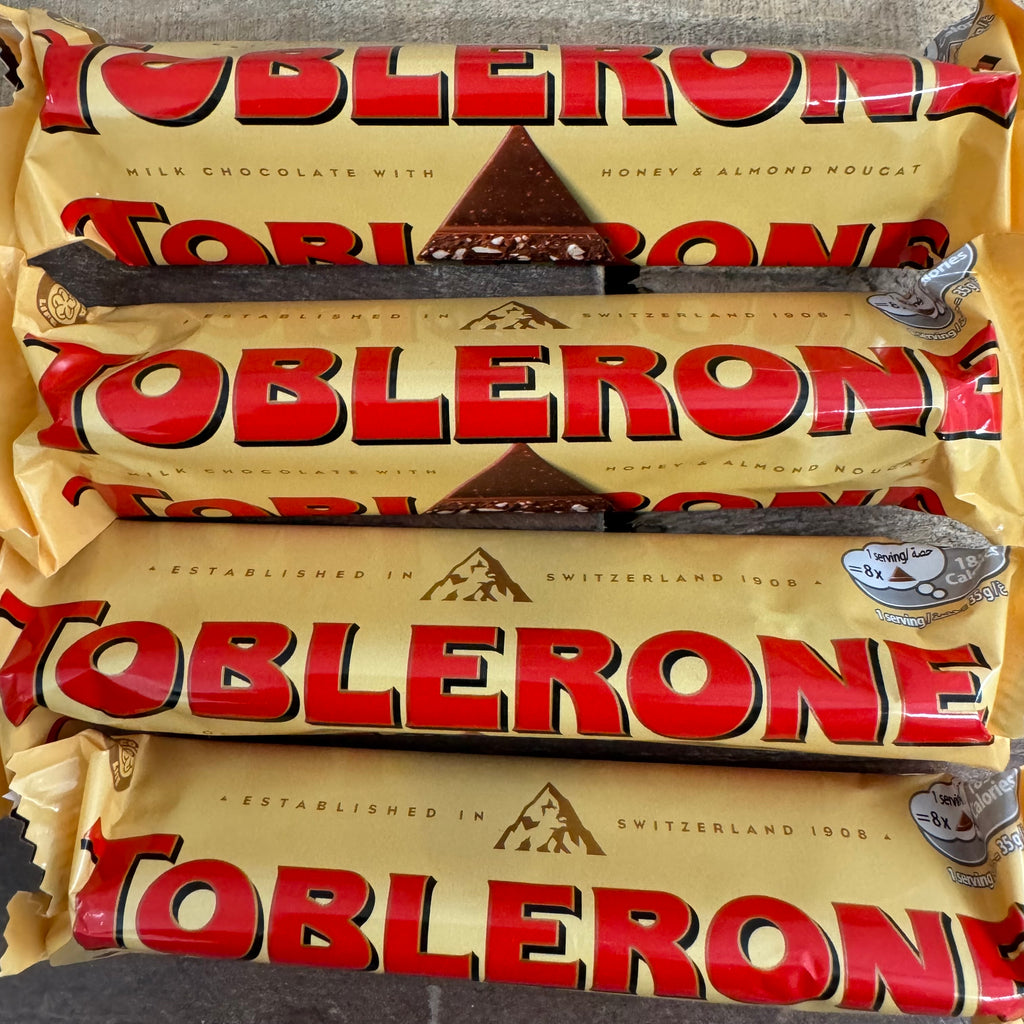 24x Toblerone Milk Chocolate Bars (24x35g) & Low Price Foods Ltd