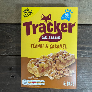 15x Tracker Oats & Grains Peanut & Caramel Bars (3 Boxes of 5x22g ...