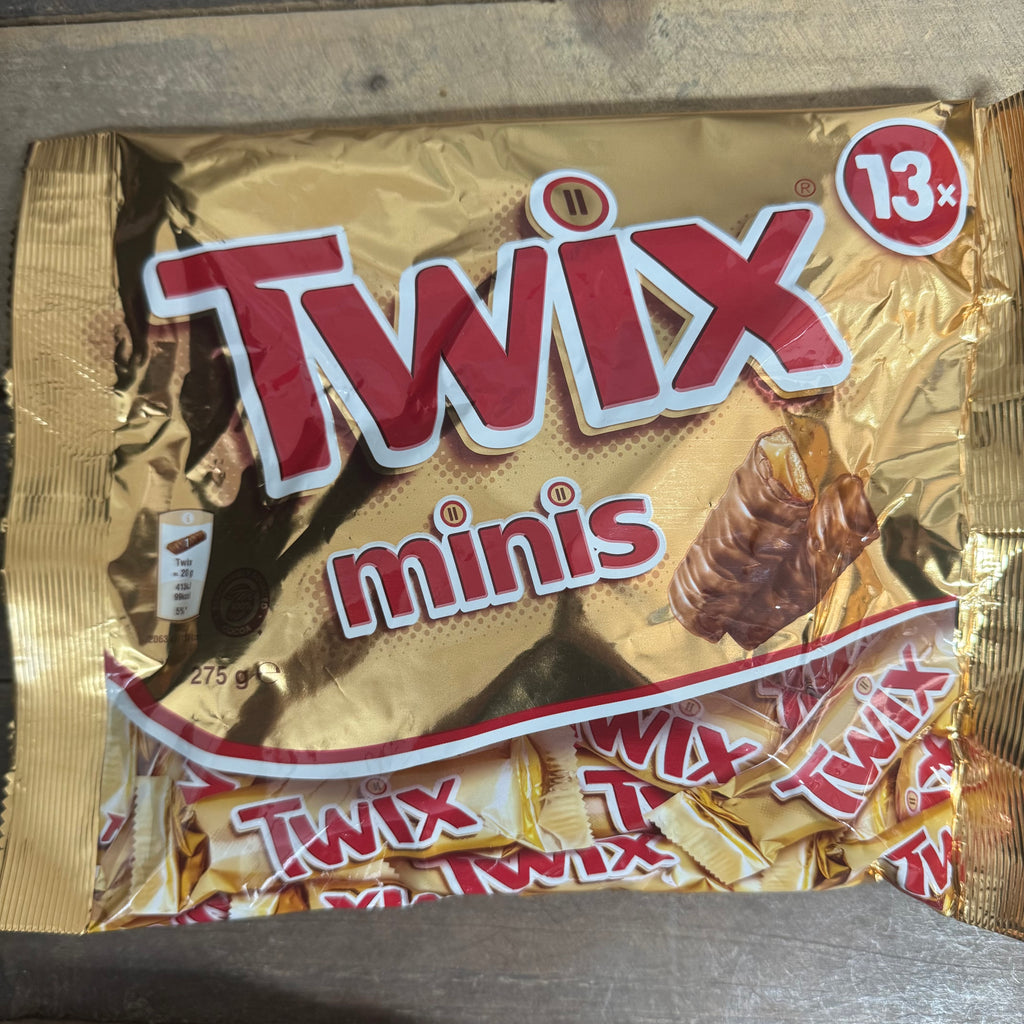 13x Twix Fun Size Minis Chocolate Bars (1 pack of 275g) & Low Price ...