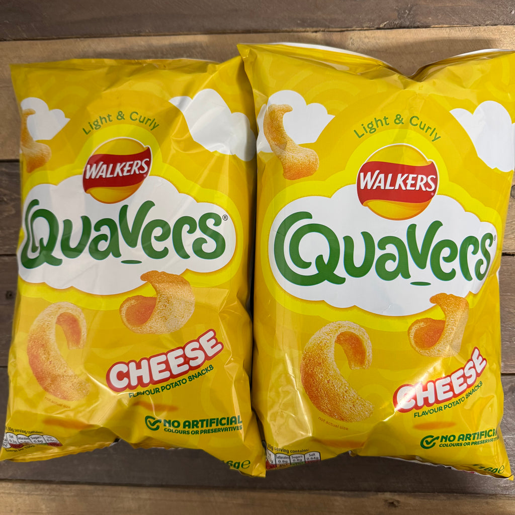 3x Walkers Quavers Cheese Snacks Share Bags (3x116g) & Low Price Foods Ltd