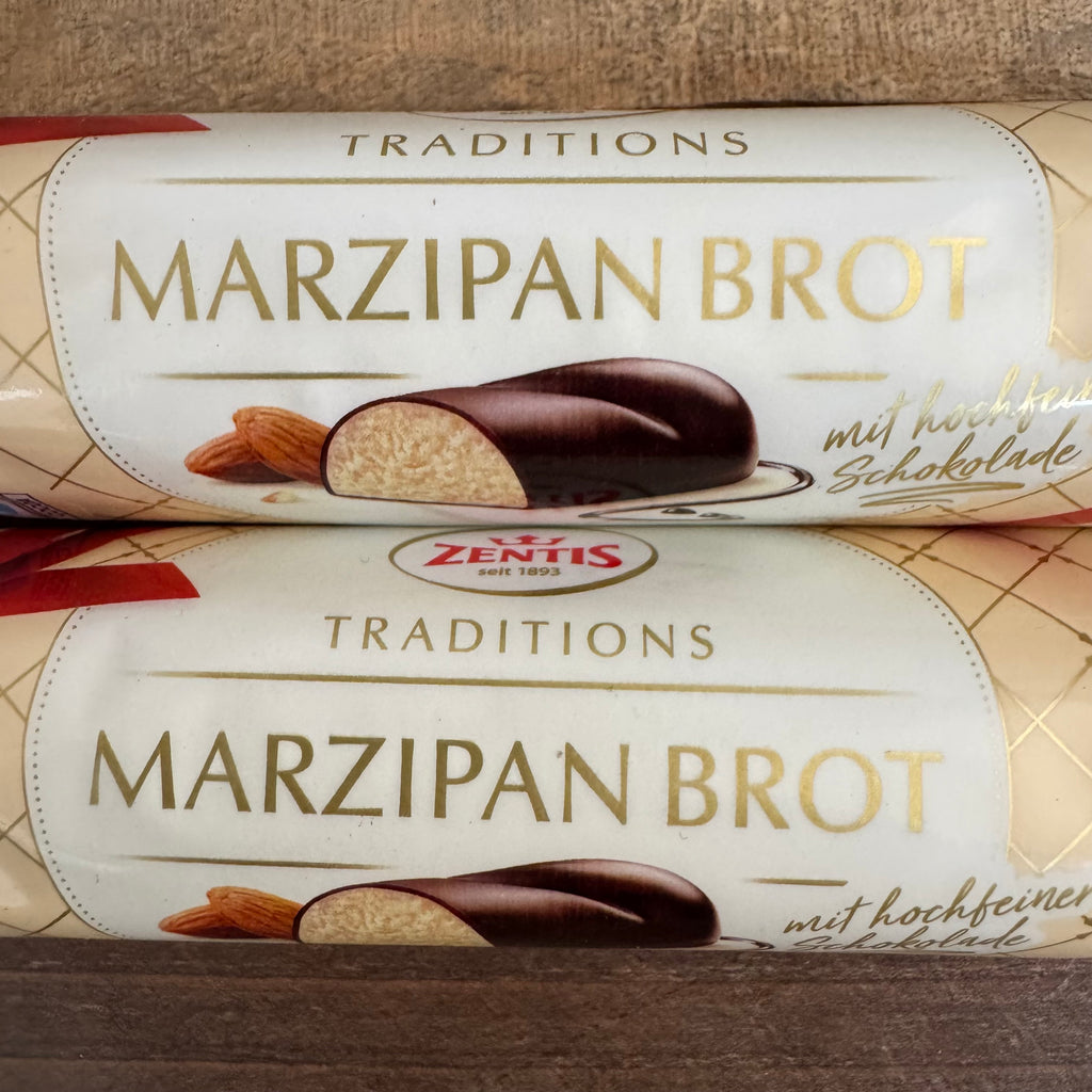 2x Zentis Dark Chocolate Covered Marzipan Brot Bars (2x100g) & Low ...