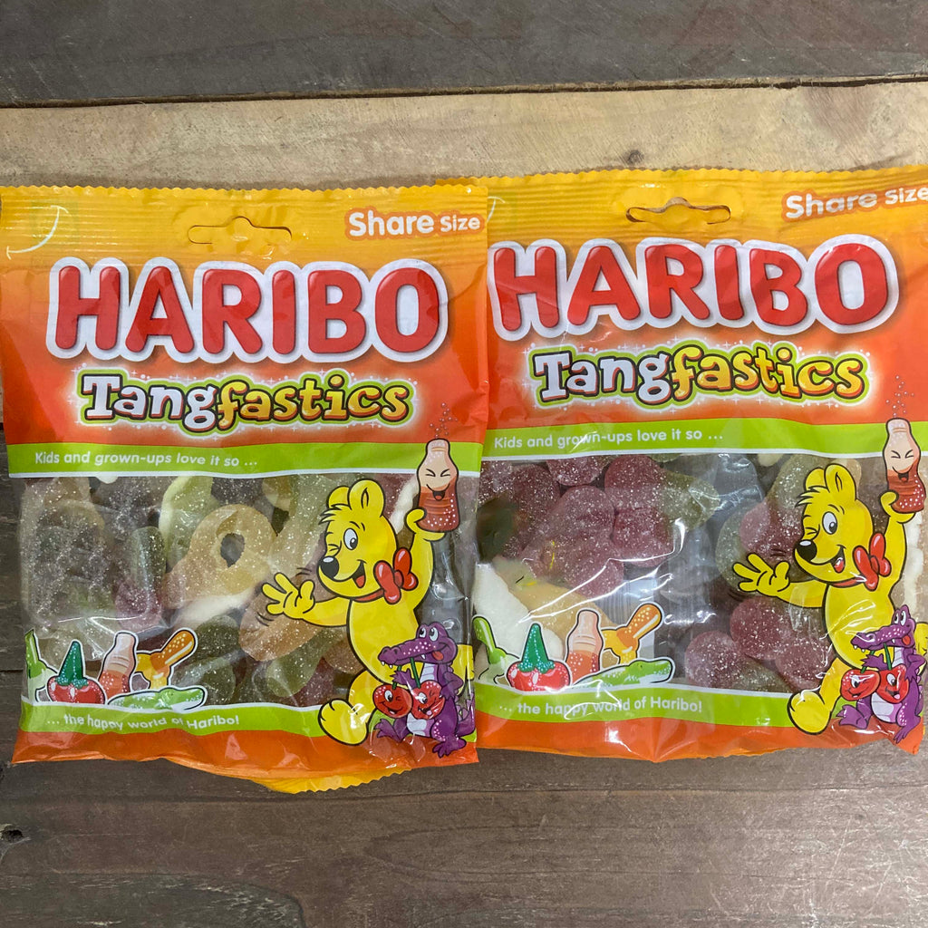 3x Haribo Tangfastics Share Bags (3x140g) & Low Price Foods Ltd