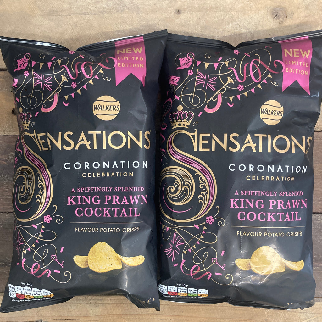 3x Walkers Sensations King Prawn Cocktail Crisps Share Bags (3x150g ...
