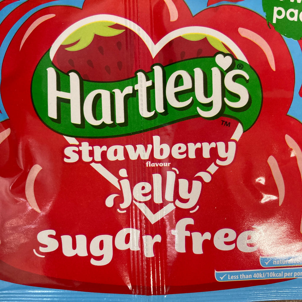 4x Hartleys Sugar Free Strawberry Jelly Mixes (2 Packs of 2x11.5g ...