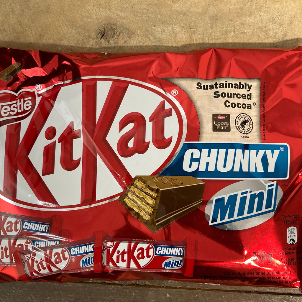 1/2Kg of KitKat Chunky Mini Bars (2 Packs of 250g) & Low Price Foods Ltd