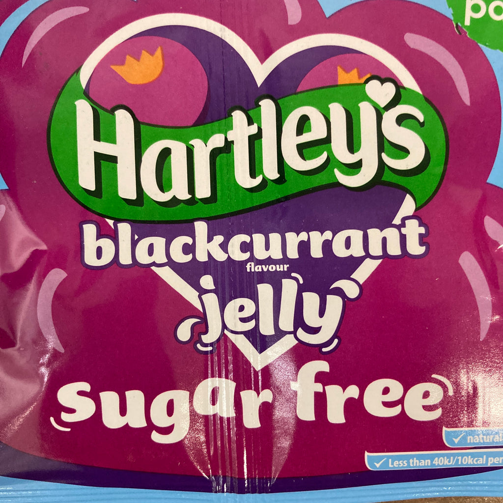 4x Hartleys Sugar Free Blackcurrant Jelly Mixes (2 Packs of 2x11.5g ...