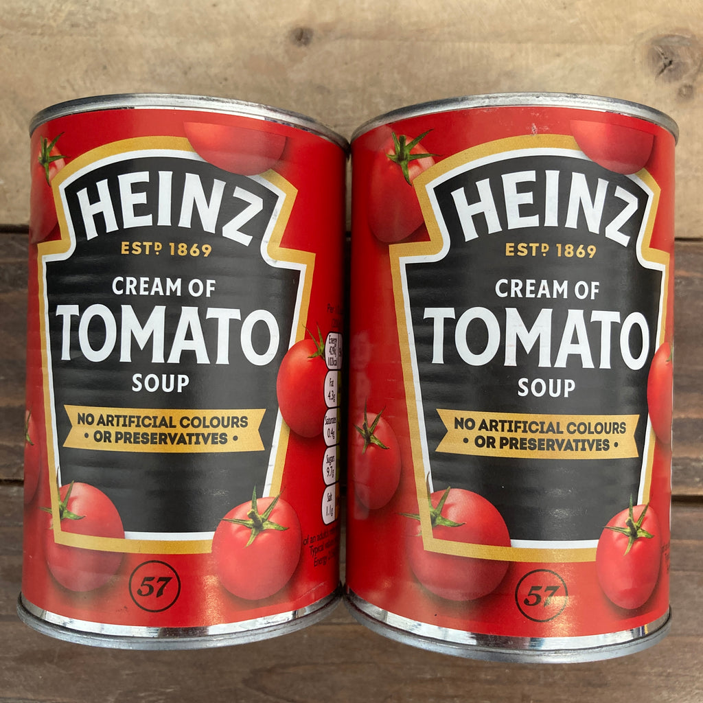 2x Heinz Cream of Tomato Soup Tins (2x400g) & Low Price Foods Ltd