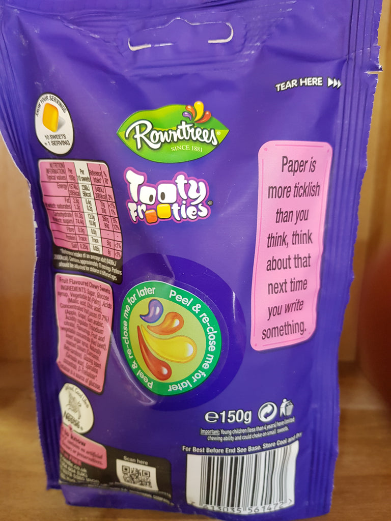 Rowntree's Tooty Frooties 150g & Low Price Foods Ltd