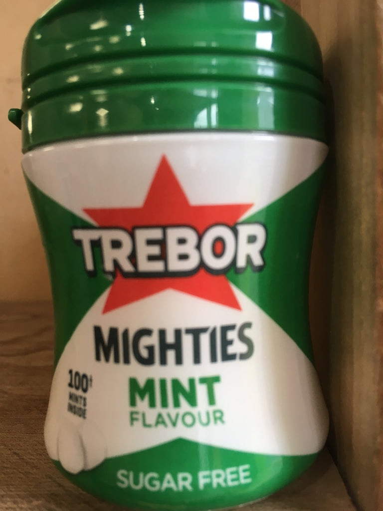 Trebor Mighties Mint Flavour Sugar Free 44.5g & Low Price Foods Ltd