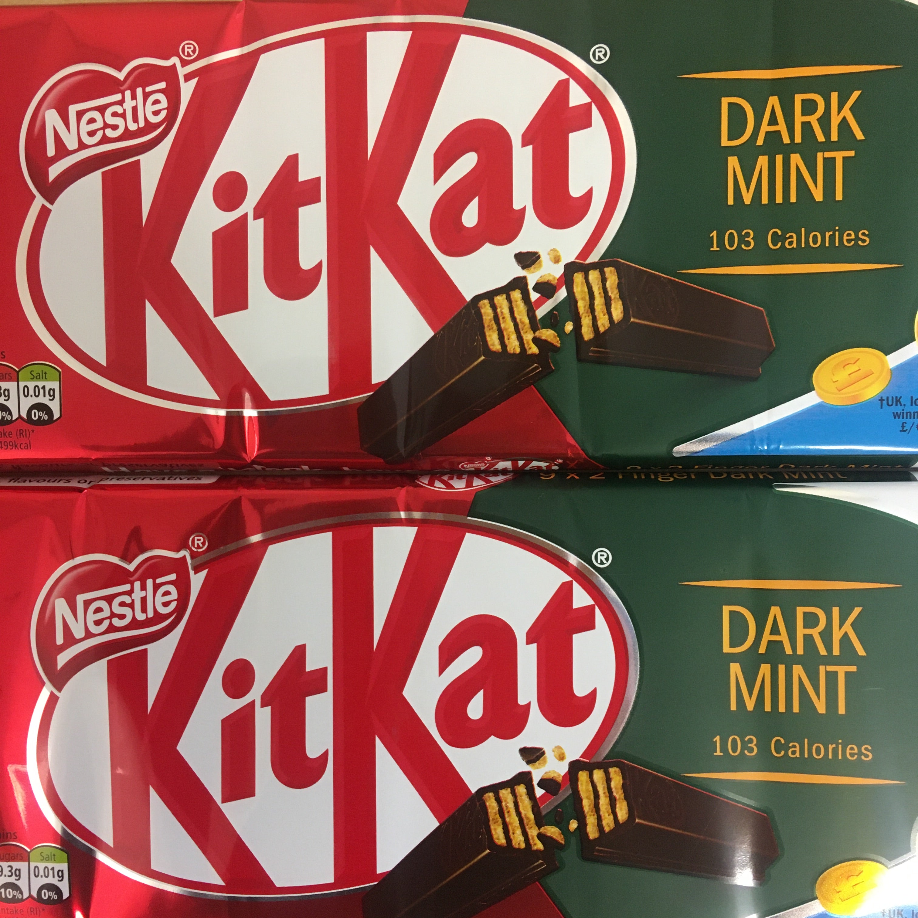 kit kat dark mint