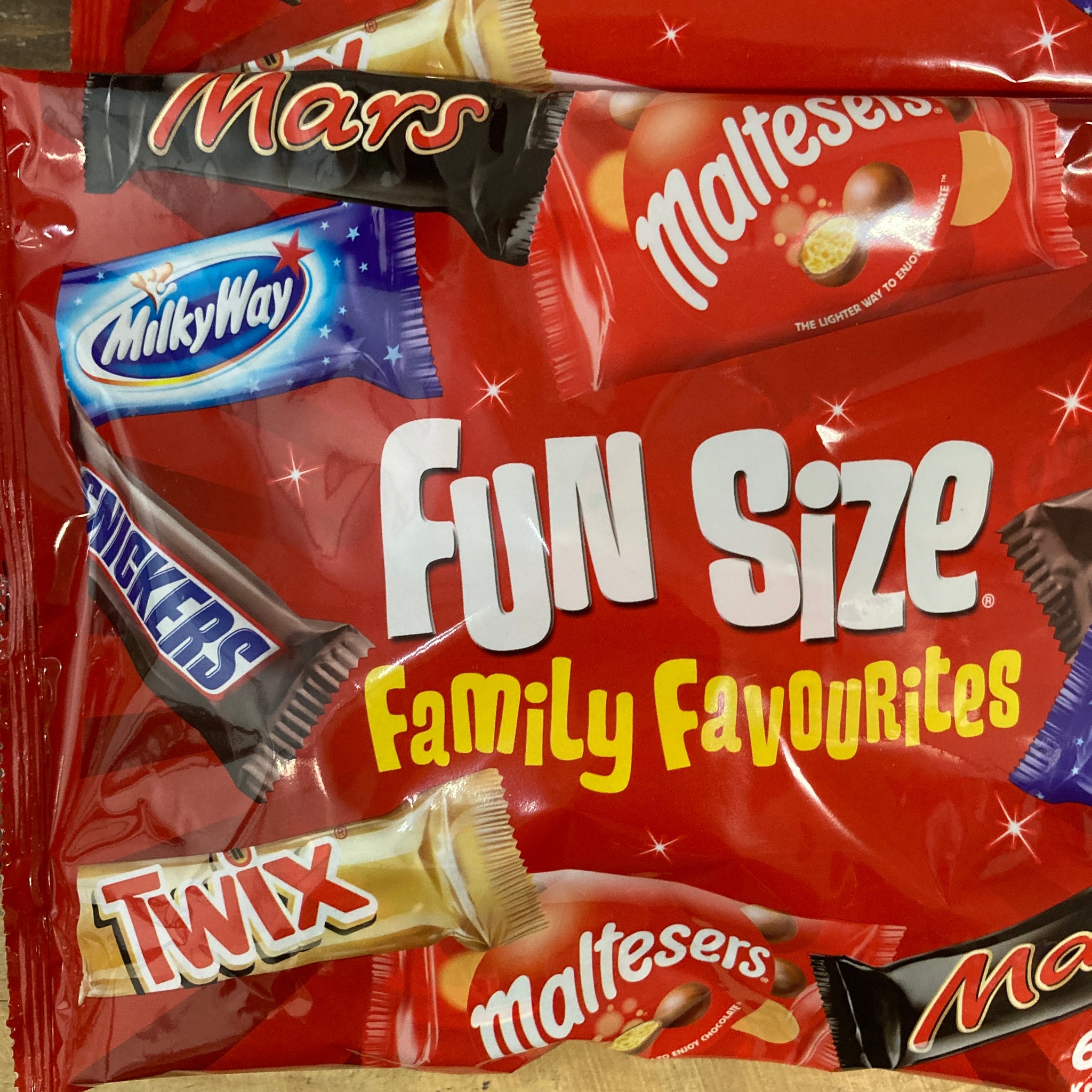 20x Mars Fun Size Family Favourite Bars & Bags (1x358g Pack) & Low ...