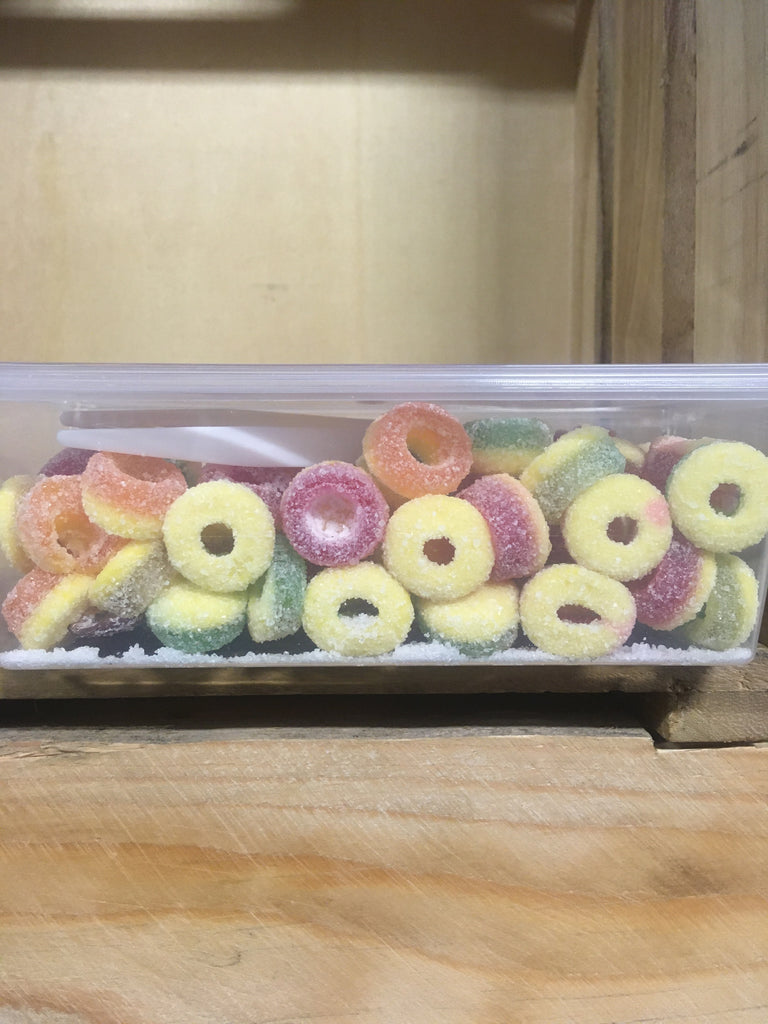Sweeties Fizzy Rings 200g & Low Price Foods Ltd