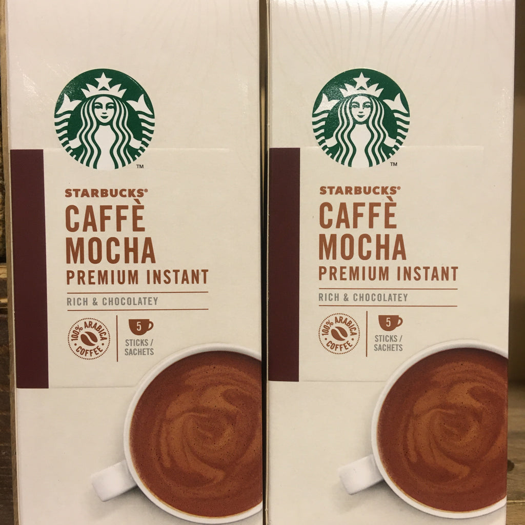 10x Starbucks Caffè Mocha Premium Instant Coffee Sachets (2 Packs of 5 ...