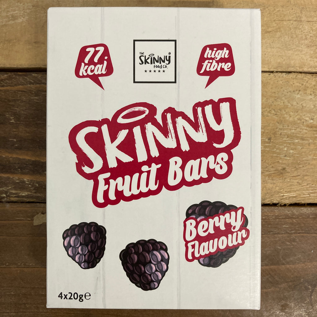 24x Skinny Food Co Berry Fruit Bars (6 packs of 4x20g) & Low Price ...