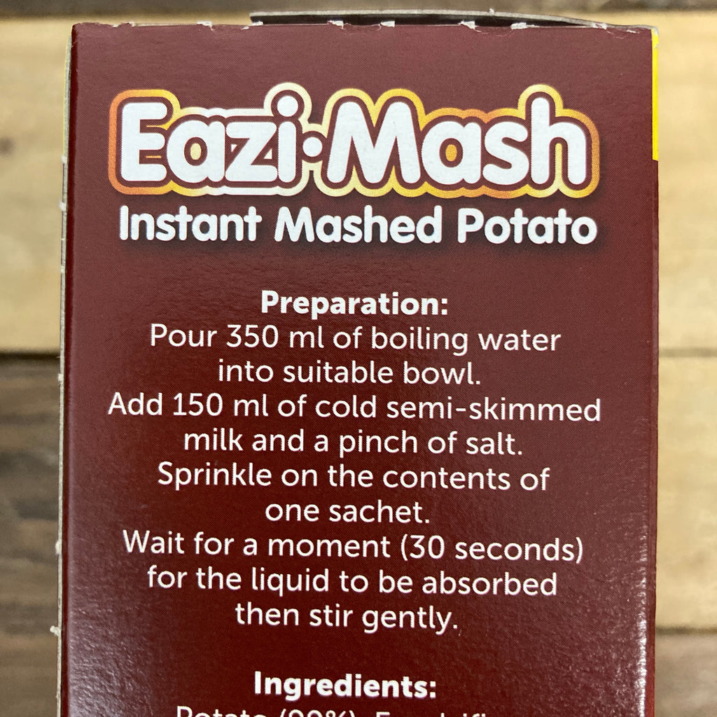 Eazi-Mash Potato Instant Mash Potato 3-Pack (300g) & Low Price Foods Ltd