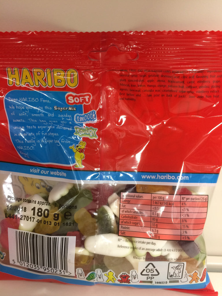 Haribo Super Mix 215g Bags & Low Price Foods Ltd