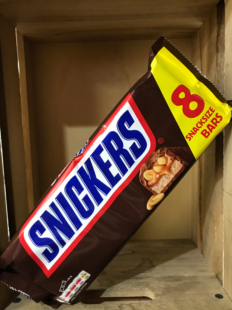 Snickers Bars Snacksize 8 x 35.5g & Low Price Foods Ltd