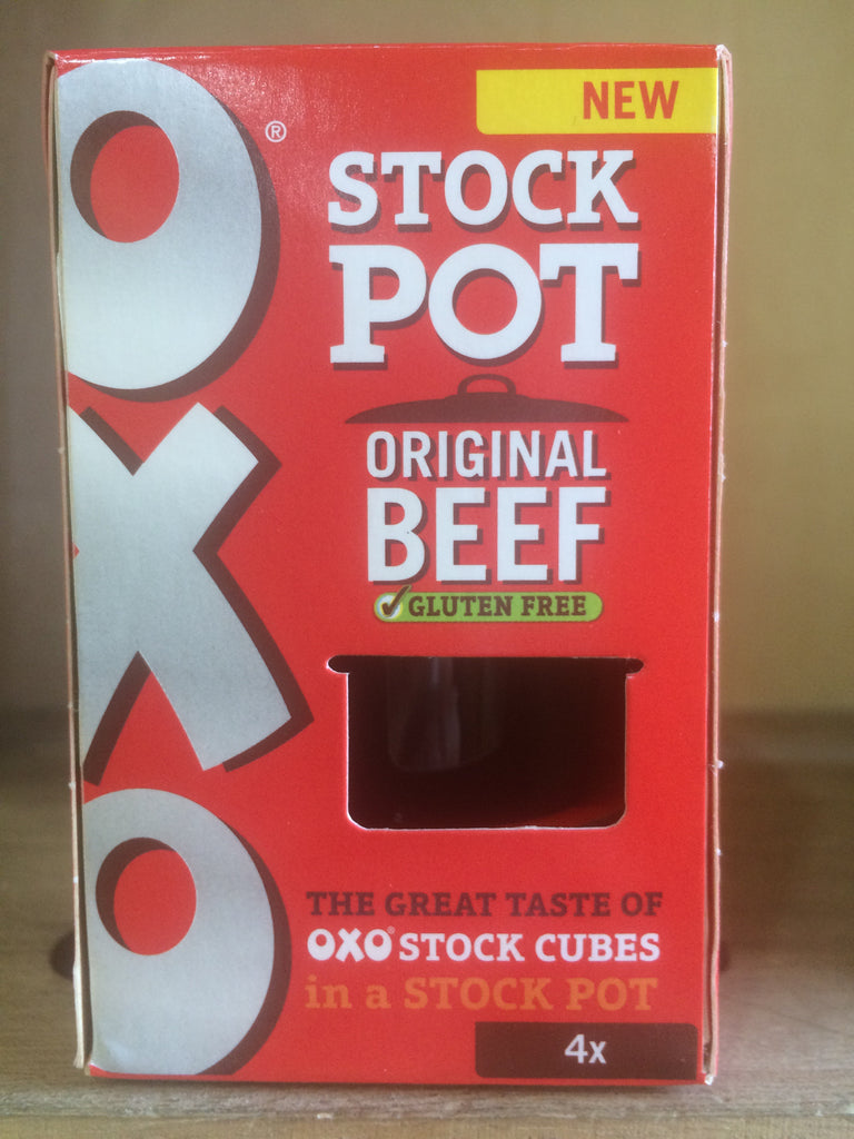 OXO Stockpot Beef 4 Pots 80g & Low Price Foods Ltd