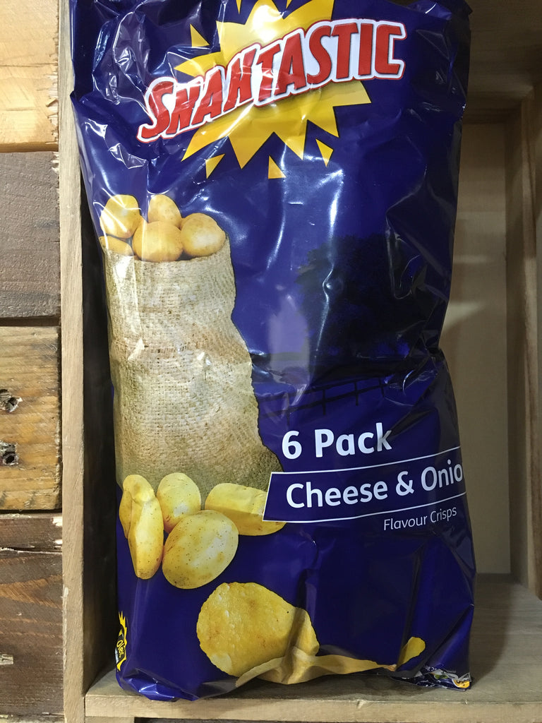 2x Snaktastic Cheese & Onion 2x6 Pack (2x150g) & Low Price Foods Ltd