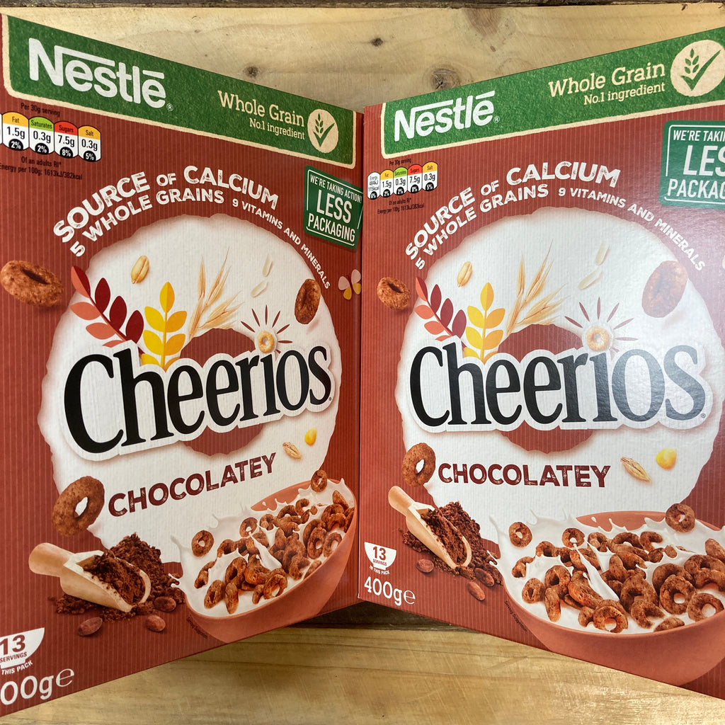 2x Cheerios Chocolatey Cereal (2x400g) & Low Price Foods Ltd