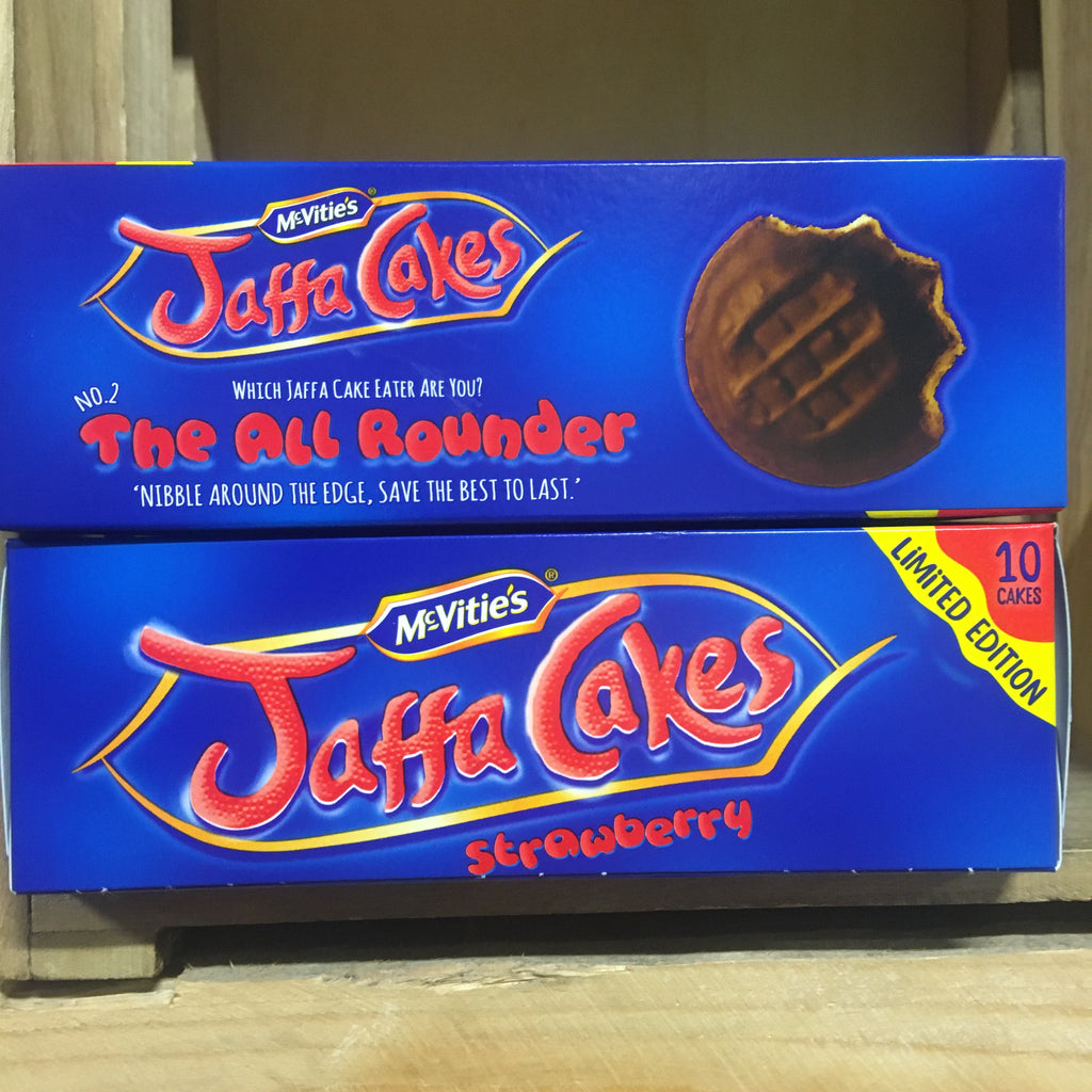 40x Mcvitie's Jaffa Cakes Strawberry (4 Packs of 10 Cakes) & Low Price ...