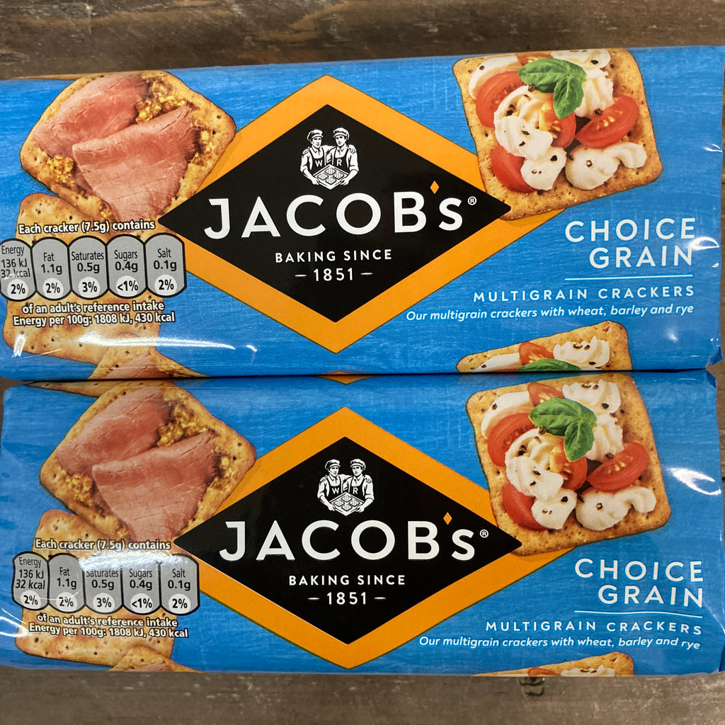 3x Jacobs Choice Grain Savoury Multigrain Crackers (3x200g) & Low Price ...