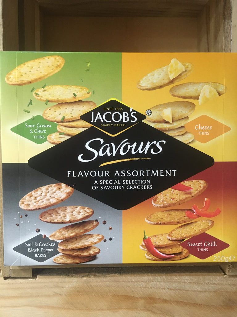 Jacob's Savours Assortment 250g & Low Price Foods Ltd