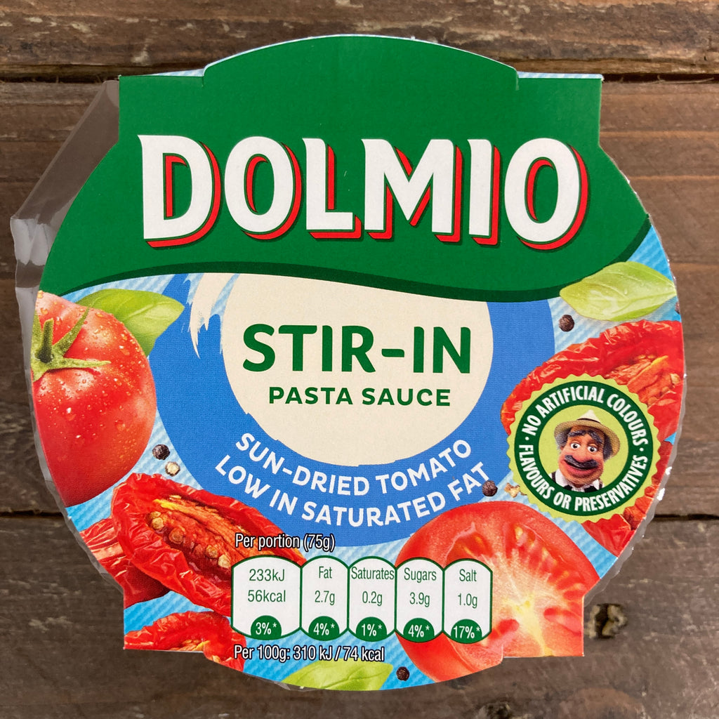 2x Dolmio Light Stir-In Sun Dried Tomato Pasta Sauces (2x150g) & Low ...