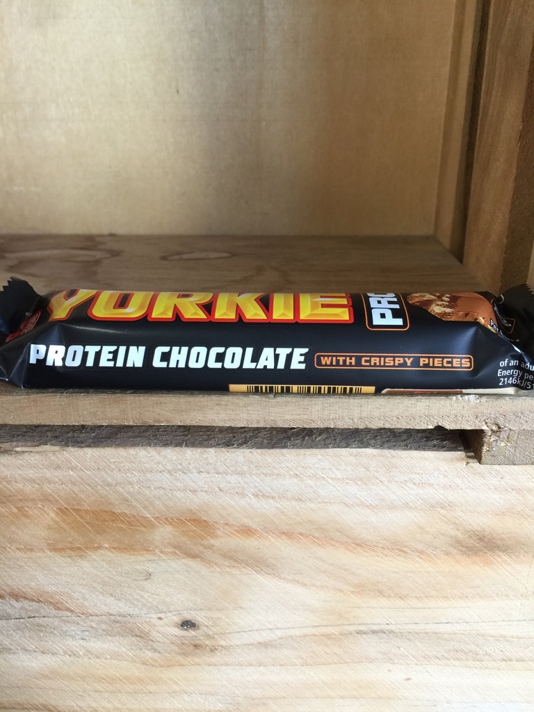 Yorkie Pro Protein Chocolate with Crispy Pieces 41.5g & Low Price Foods Ltd