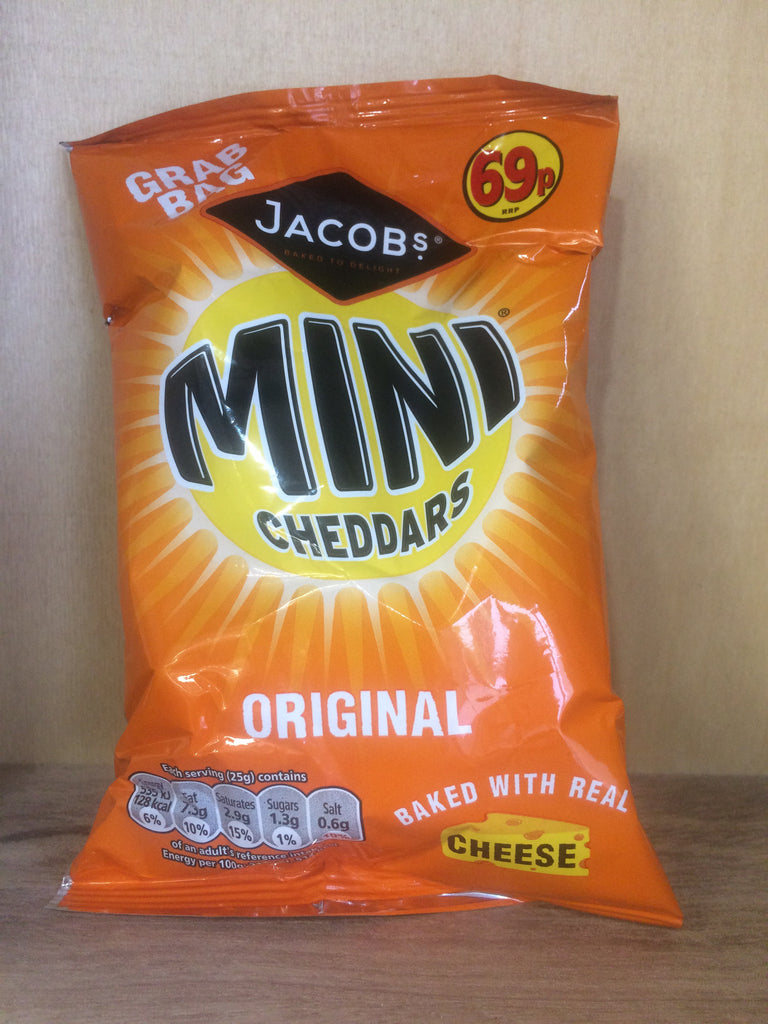 Jacobs Mini Cheddars Original 50g & Low Price Foods Ltd