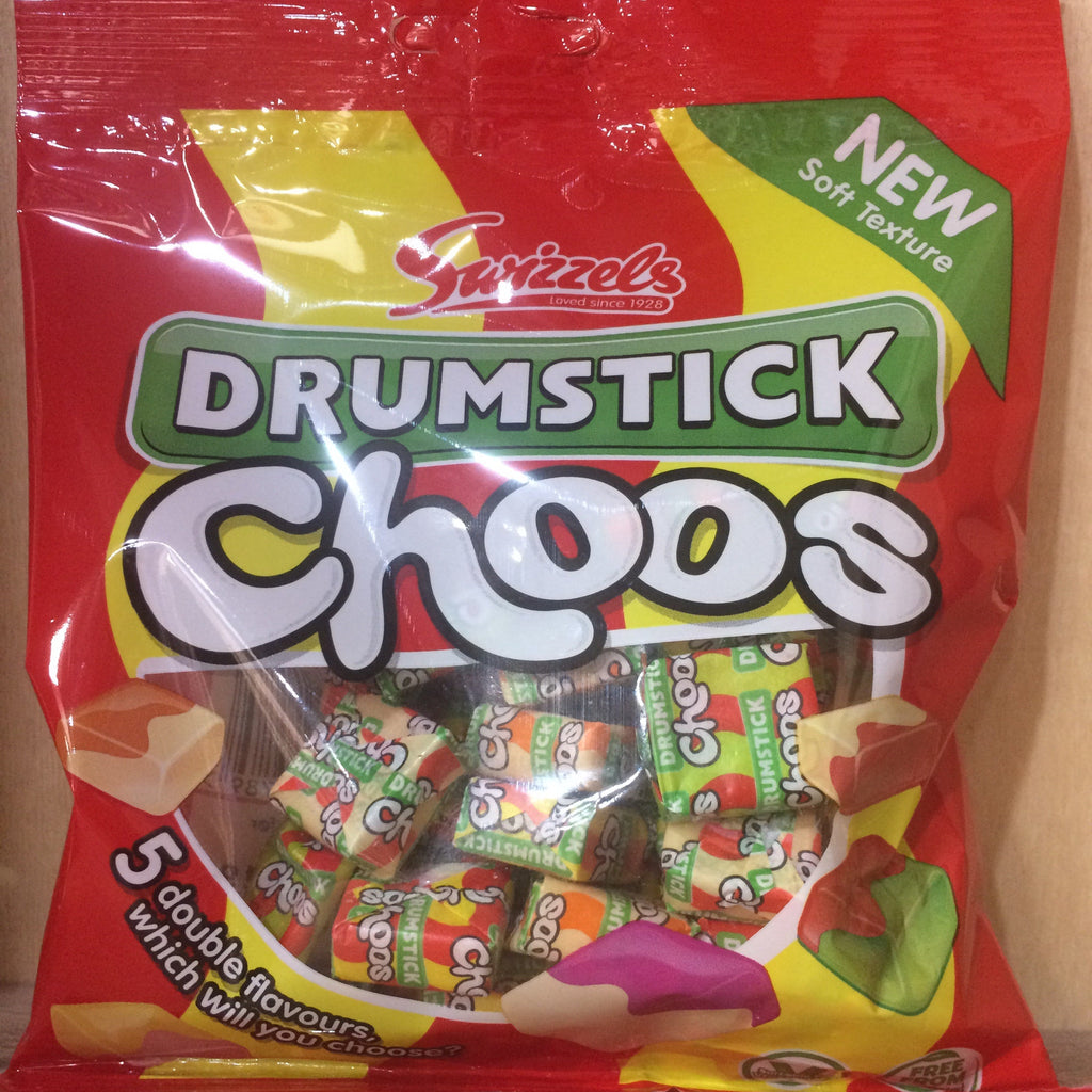 Swizzels Drumsticks Choos 150g & Low Price Foods Ltd