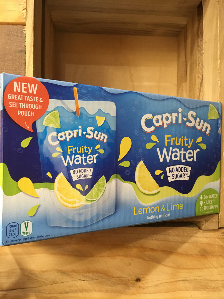 Capri-sun Fruity Water Lemon & Lime 10x200ml & Low Price Foods Ltd