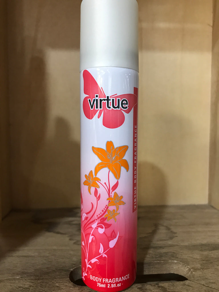 Insette Virtue Body Spray Fragrance 75ml & Low Price Foods Ltd