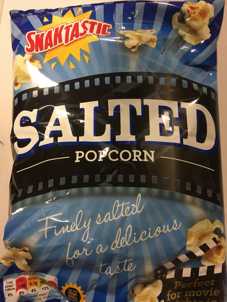 Snaktastic Salted Popcorn 100g & Low Price Foods Ltd