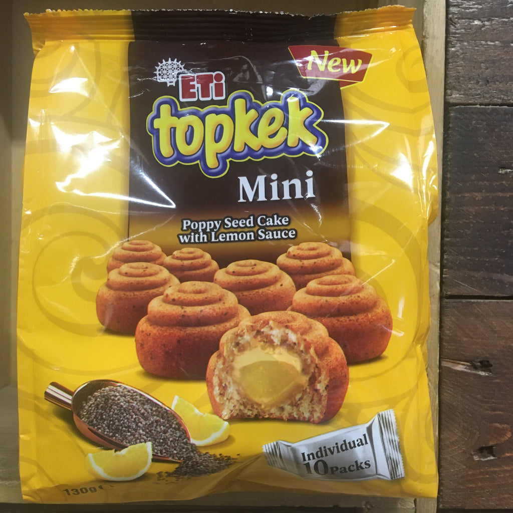 ETi Topkek Mini Poppy Seed Cakes with Lemon Sauce 10x Pack & Low Price ...