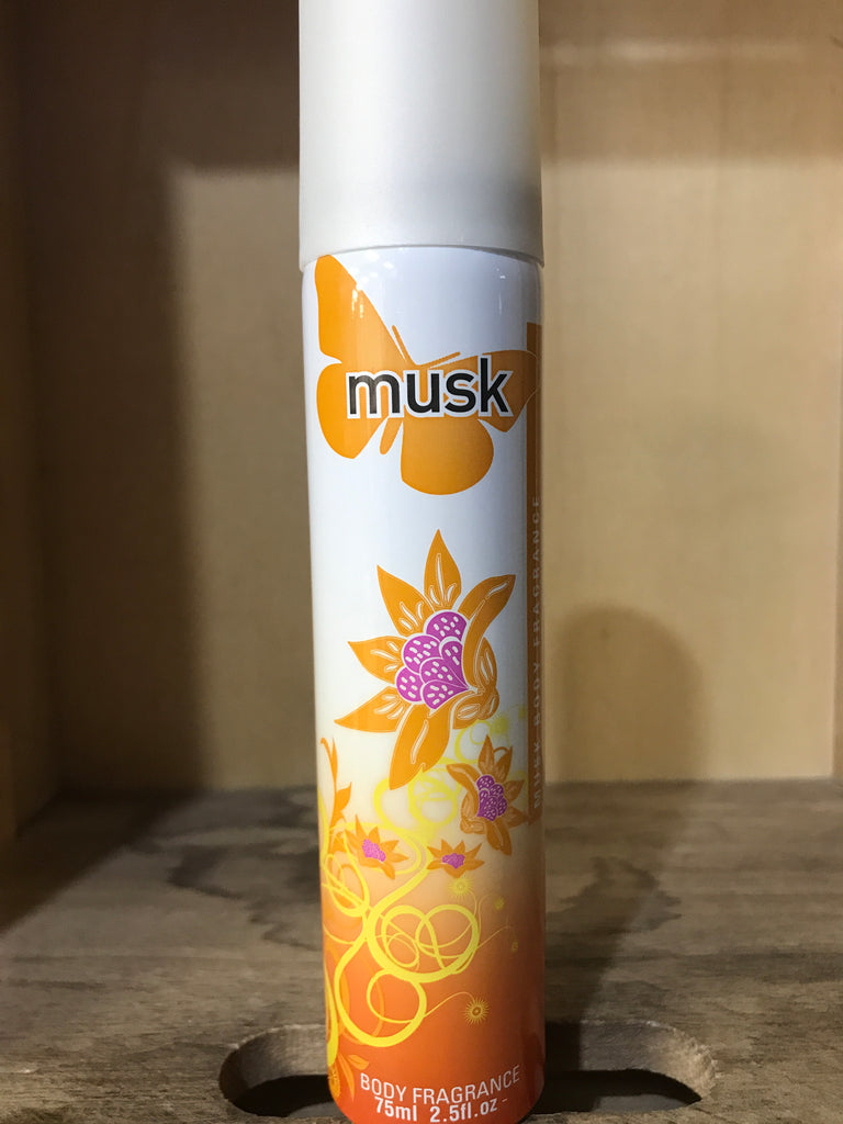 Insette Musk Body Spray Fragrance 75ml & Low Price Foods Ltd